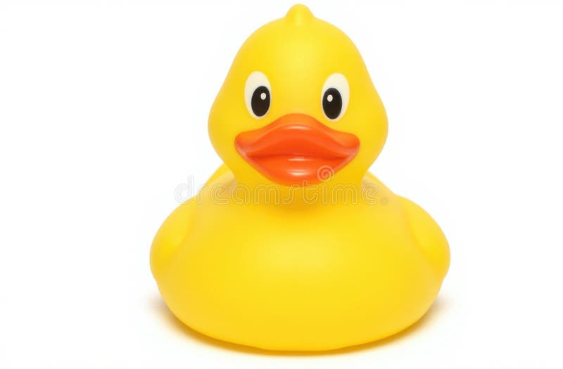 Close Up Cute Yellow Rubber Duck at 17-1-2025 Stock Illustration ...