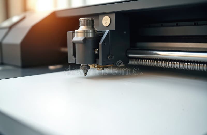 Vinyl Plotter Cutting Machine. Isolated with PNG File Attached Stock ...