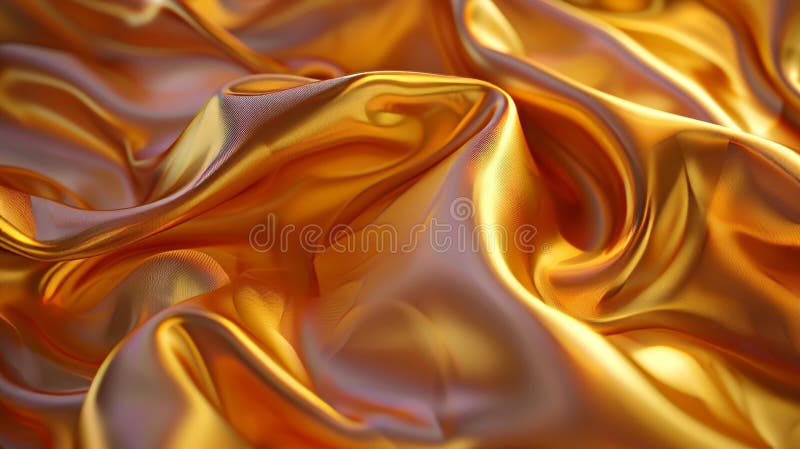 Closeup of a 3D Digital Fabric Texture Simulating Silk with Realistic ...