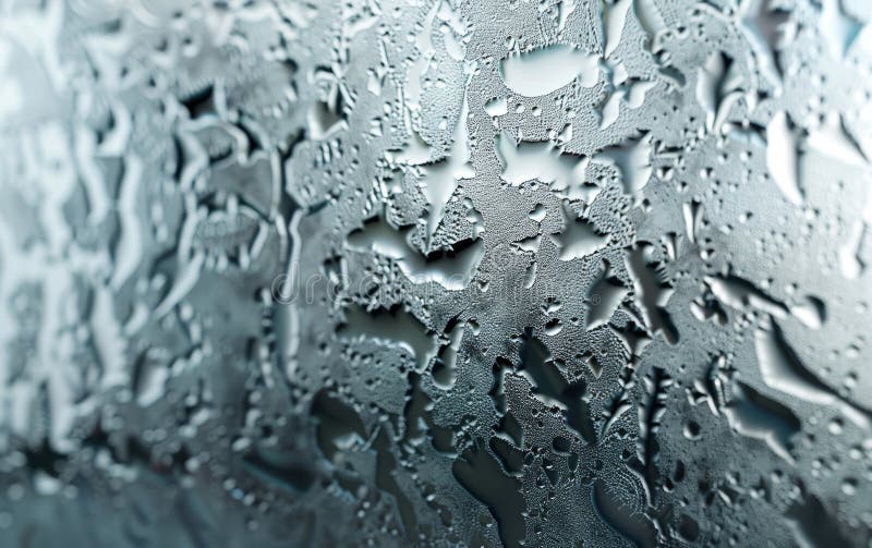 Closeup of a 3D Frosted Glass Texture Providing a Clean and Diffused ...