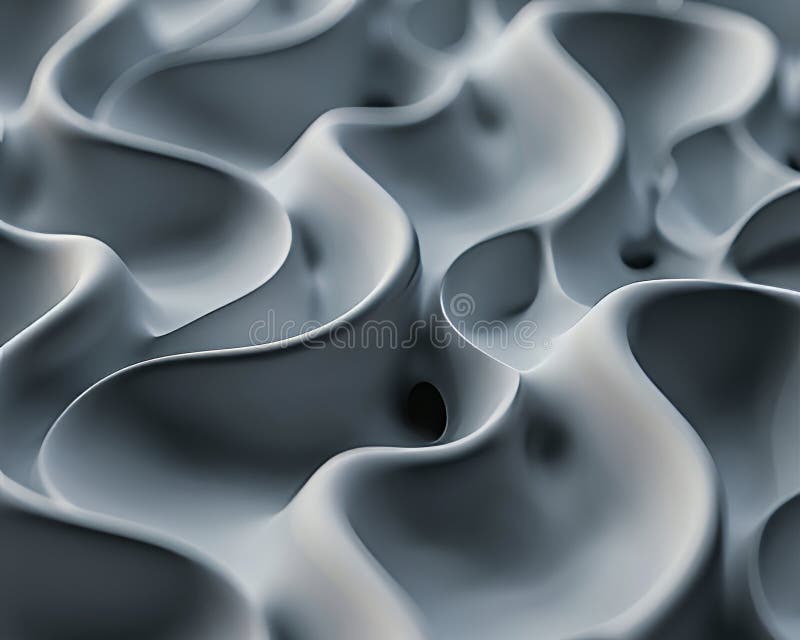 Closeup of a 3D Matte Surface in a Subtle Grey Perfect for a Clean and ...