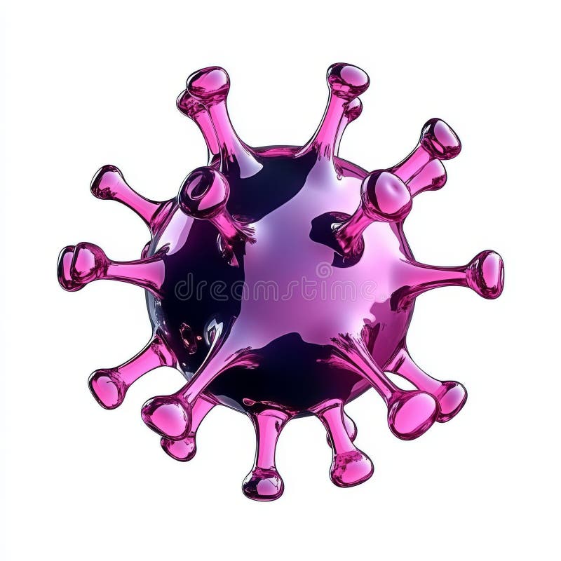 Close-Up 3D Model of a Virus Particle: Visualizing Viral Composition ...