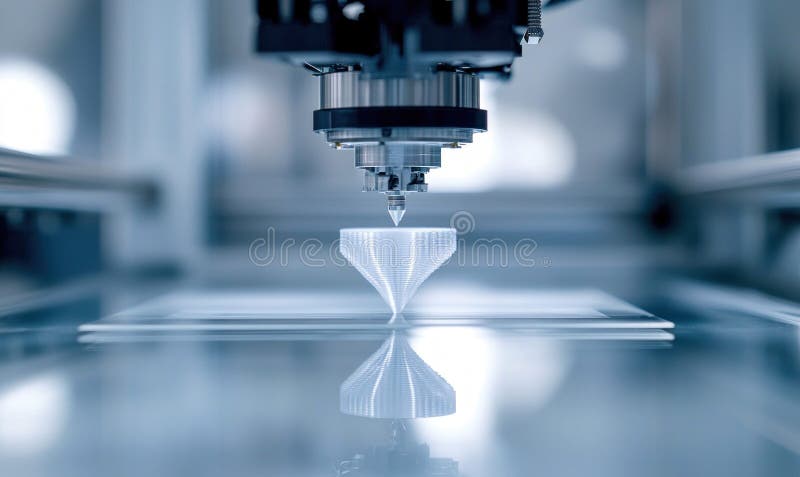3D Printer Precision stock illustration. Illustration of industrial ...