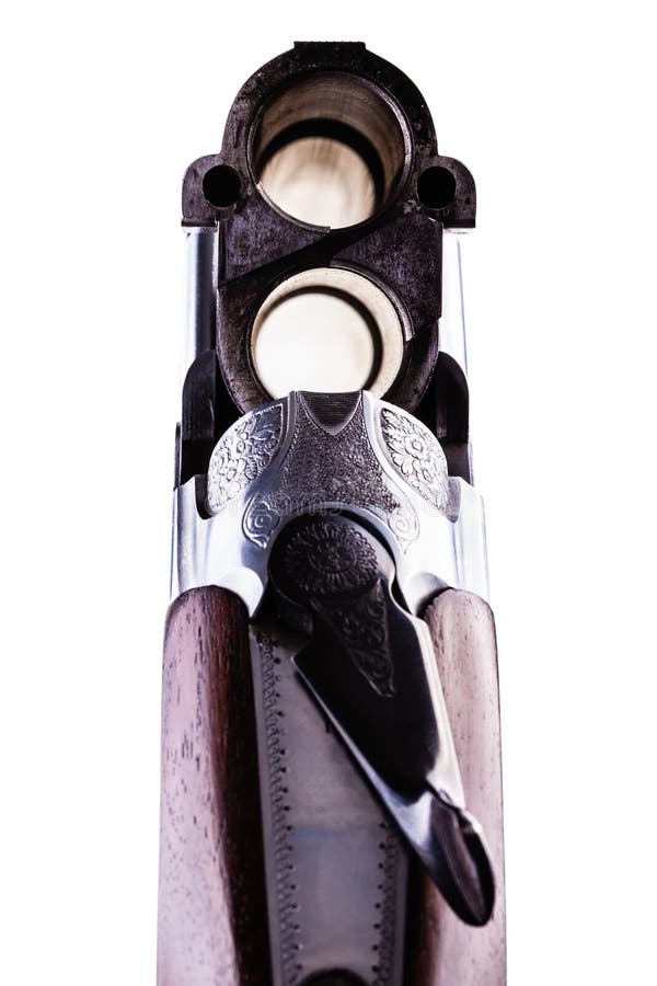 Culatra Velha Da Espingarda Foto de Stock - Imagem de culatra, tambor ...