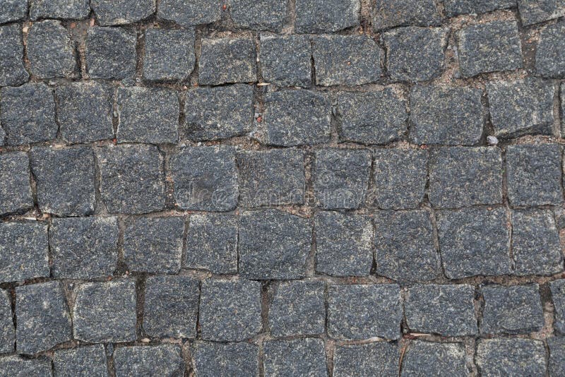 Dark Wet Cobblestone Background Stock Image - Image of rough, abstract ...