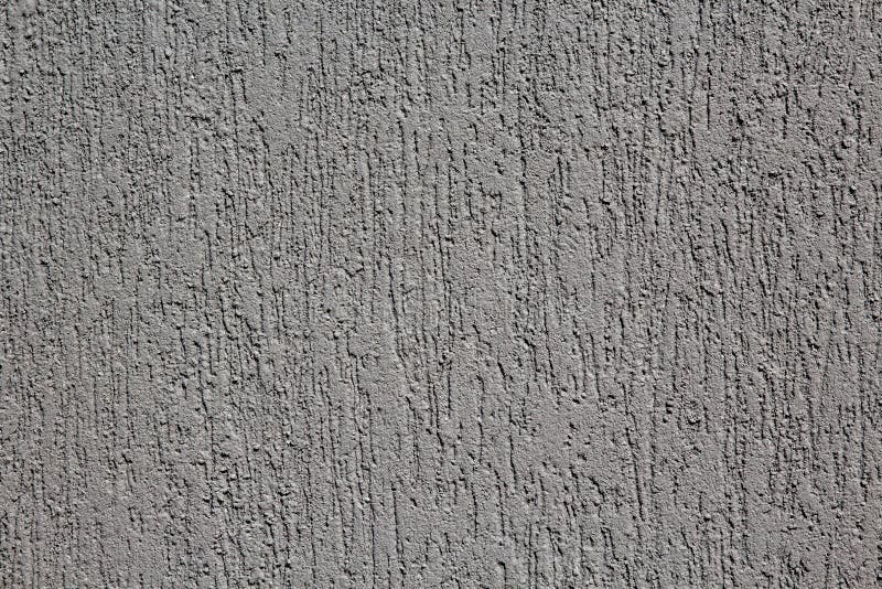 Close Up of a Dark Grey Dragged Plaster Wall. Stock Photo - Image of ...