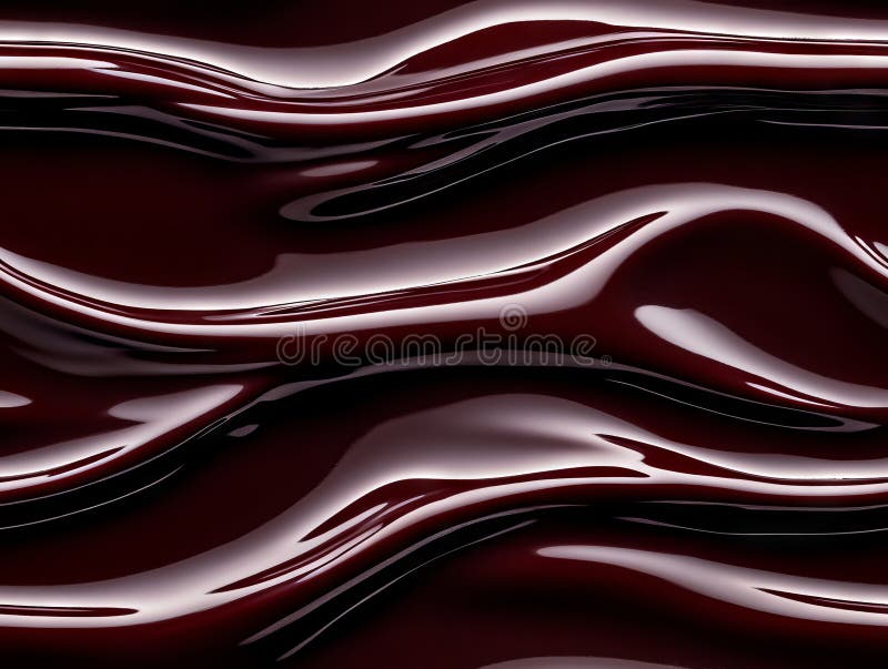 A Close Up of a Dark Red Liquid with Wavy Lines Stock Photo - Image of ...