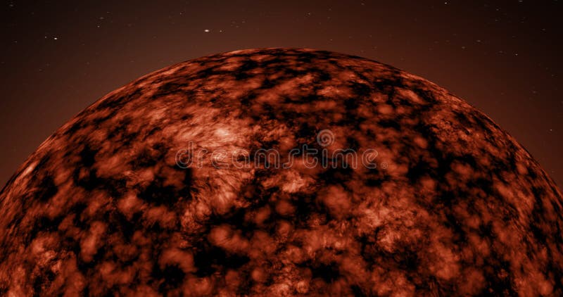 Close-up, the Dark Surface of the Red Planet, Which is Getting Brighter ...