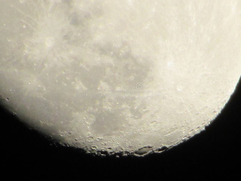 Close Up De Crateras De Lua Imagem de Stock - Imagem de macro, fundo ...