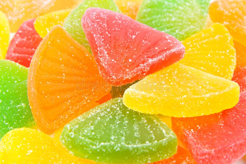 Close-up De Doces Coloridos Imagem de Stock - Imagem de isolado ...