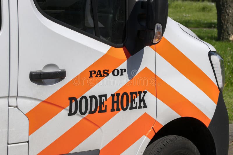 Close Up Dead Angle Logo on a Truck at Amsterdam the Netherlands 13-5 ...