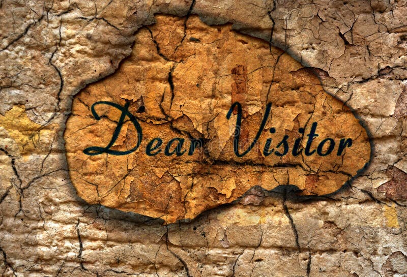 Dear visitor stock photo. Image of magazine, press, collection - 173019042