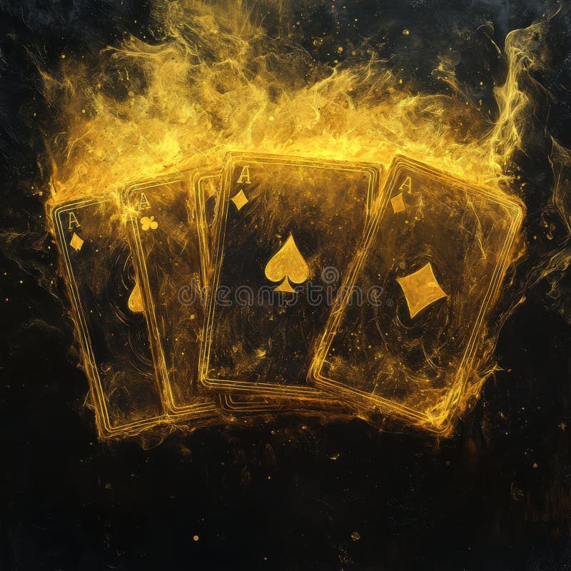 A Close Up of a Deck of Cards with a Spade on it Stock Photo - Image of ...