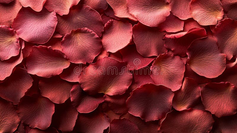 Close-up of Deep Red Rose Petals, Soft, Smooth Texture Stock ...