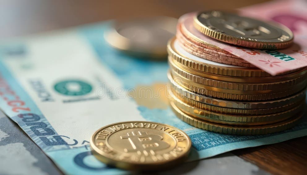 Close Up, Defocused Stack of Various Currency, Modern, Notes, Texture ...