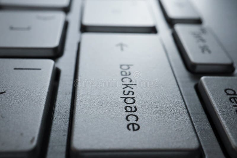 Close up of backspace key stock photo. Image of restart - 242914956 Close up of backspace key stock photo. Image of restart - 242914956