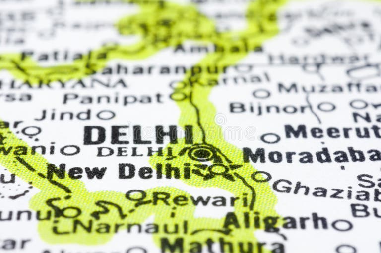972 Delhi Map India Stock Photos - Free & Royalty-Free Stock Photos ...