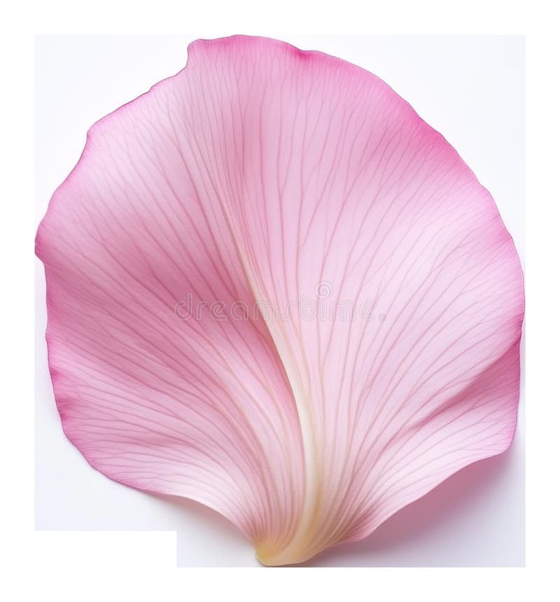 Close-up of Delicate Pink Rose Petal with Soft Gradient, Nature and ...