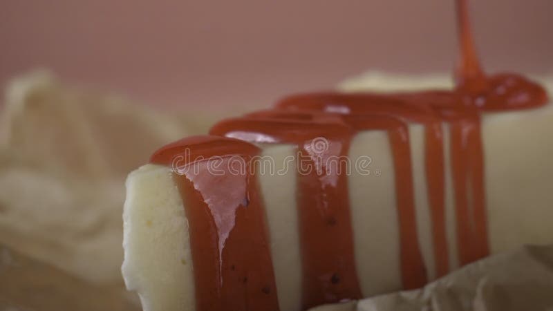 Delicious Slice of Pink Layer Cake with Colorful Sprinkles and Creamy ...