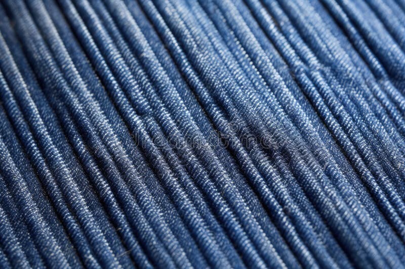 Close-up of Denim Detail with Visible Stitching Pattern Stock Photo ...