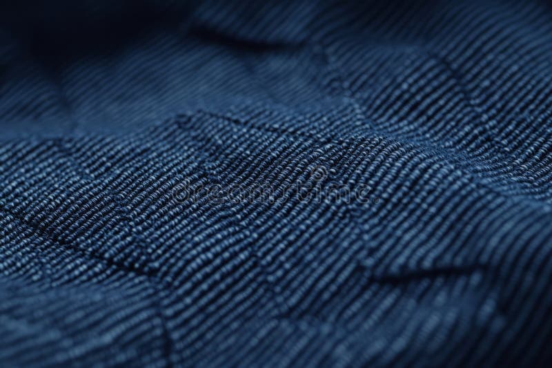 Close-up of a Denim Fabric Texture, with Visible Diagonal Weave Pattern ...
