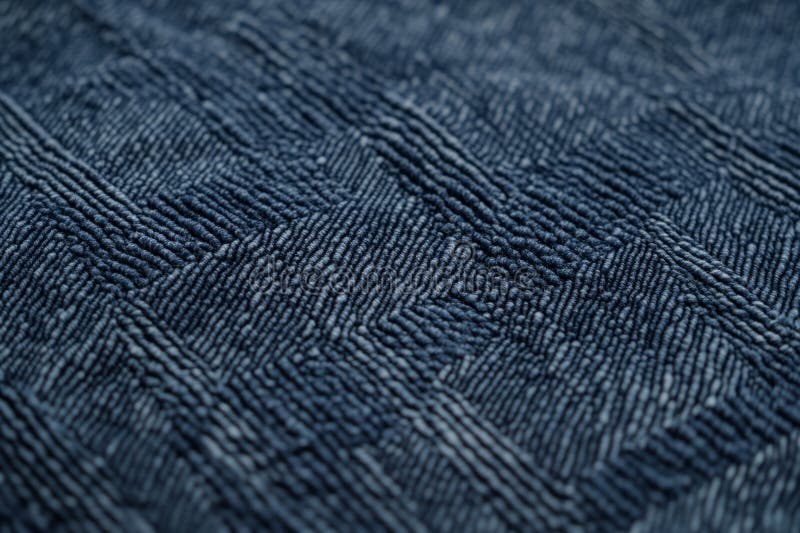Close-up of a Denim Fabric Texture, with Visible Diagonal Weave Pattern ...