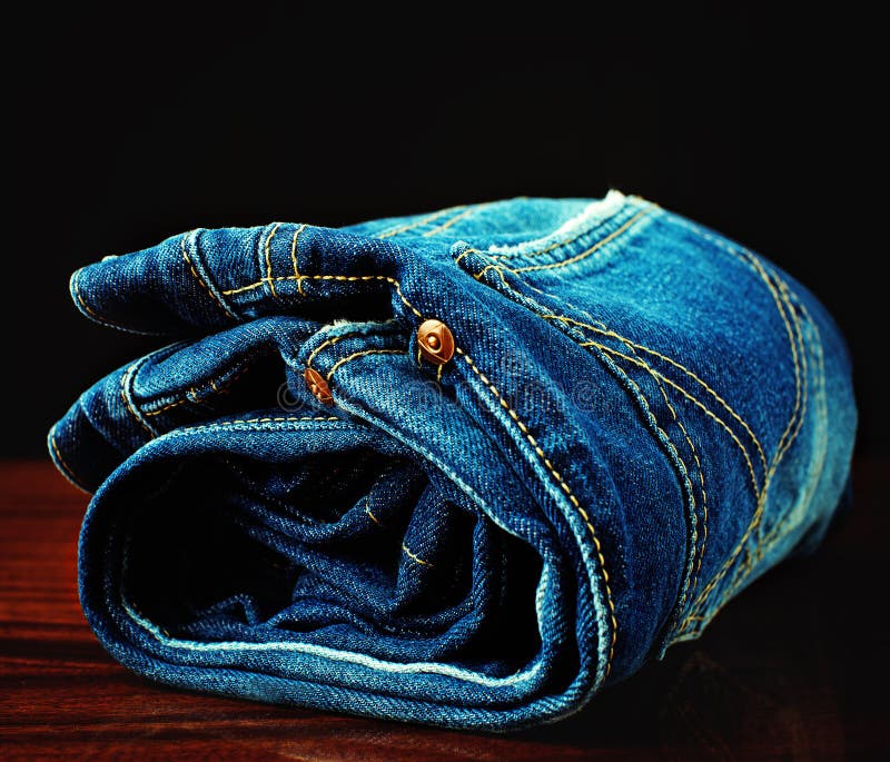 Close-up of denim jeans stock image. Image of stitching - 67114343