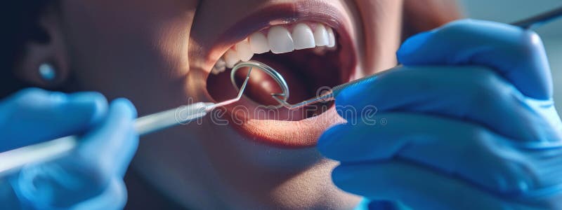 Close-up of a Dentist Making a Tooth Stock Photo - Image of medical ...