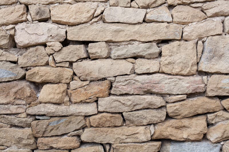 Close Up Detail of an Old Stone Wall Stock Image - Image of slate, wall ...