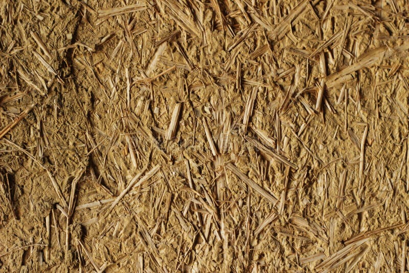 Detail of the Patterns and Textures in a Traditional Hay Bale Wall ...