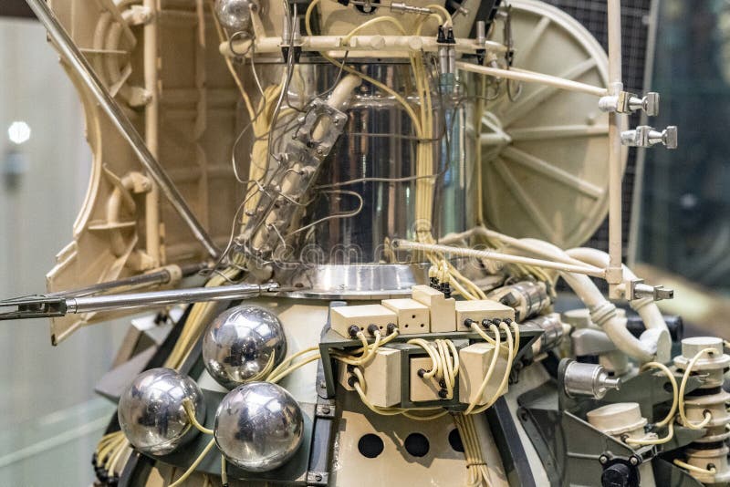 Close Up Detail of Spacecraft. Part of the Rocket Ship Engine F Stock ...