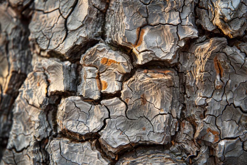 Close Up Detail of Tree Bark Texture Stock Photo - Image of pattern ...