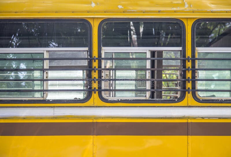 Close Up Detail View at Bus in Mumbai, India Stock Image - Image of ...