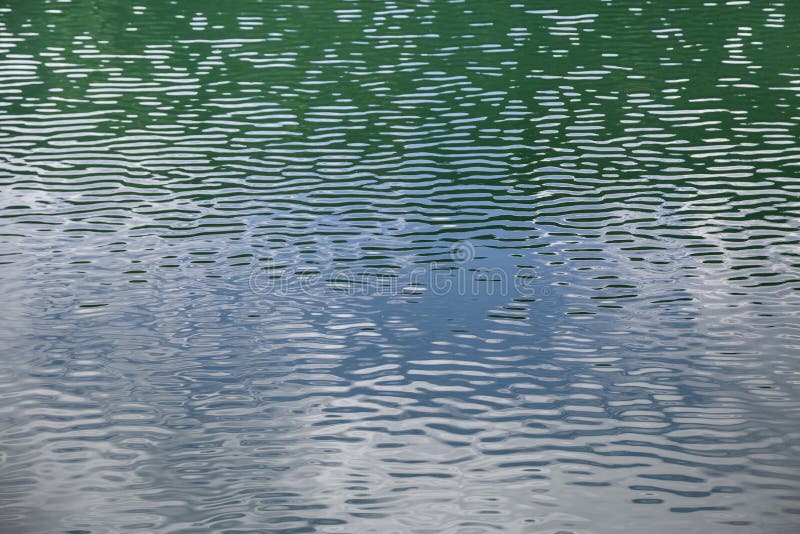 Close Up Detail of Water Surface with Ripples on it Stock Image - Image ...