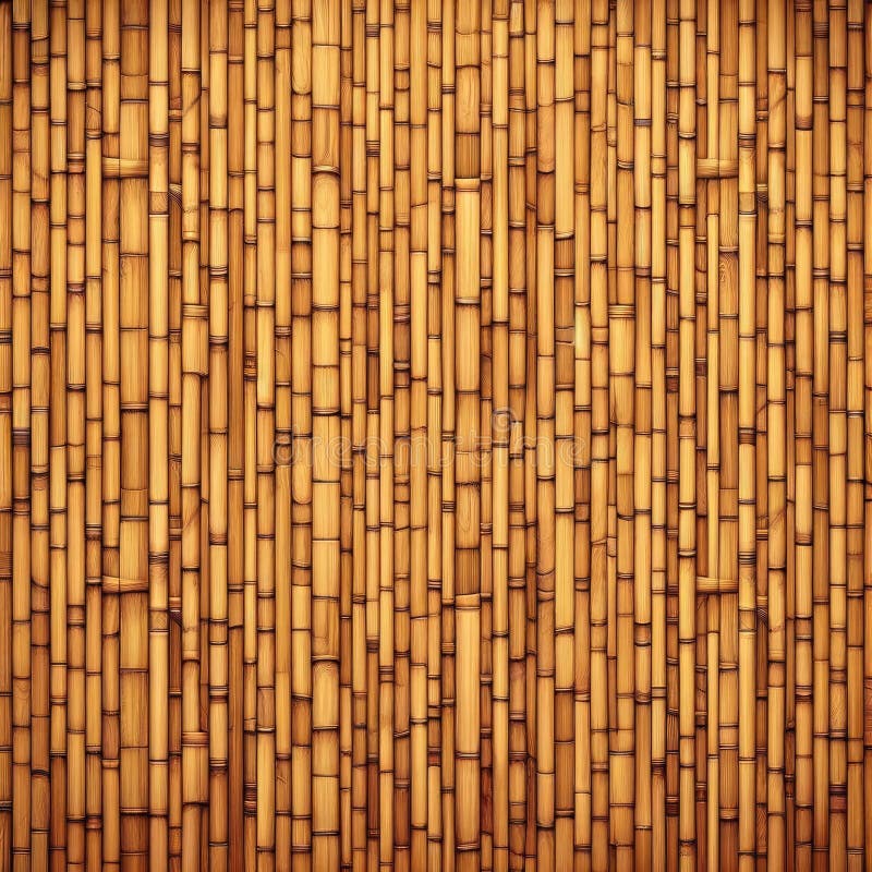 Textured Bamboo Weave Background, AI Generated Stock Illustration ...