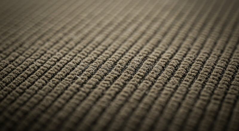 Close-Up Detailed Brown Corduroy Fabric Texture Stock Illustration ...
