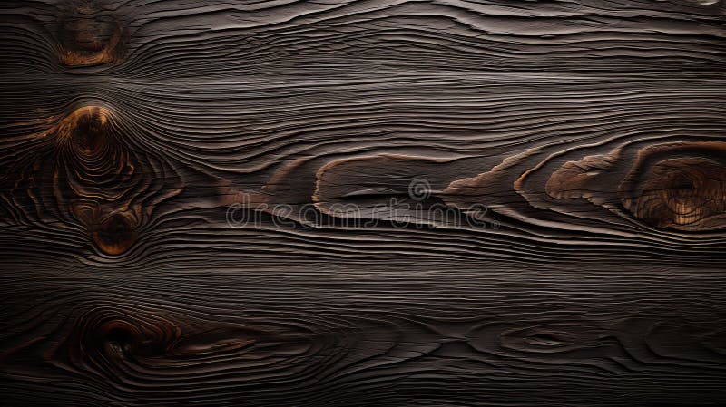 Close Up Detailed Texture Dark Brown Tree Bark, Dark Wood Grain with ...