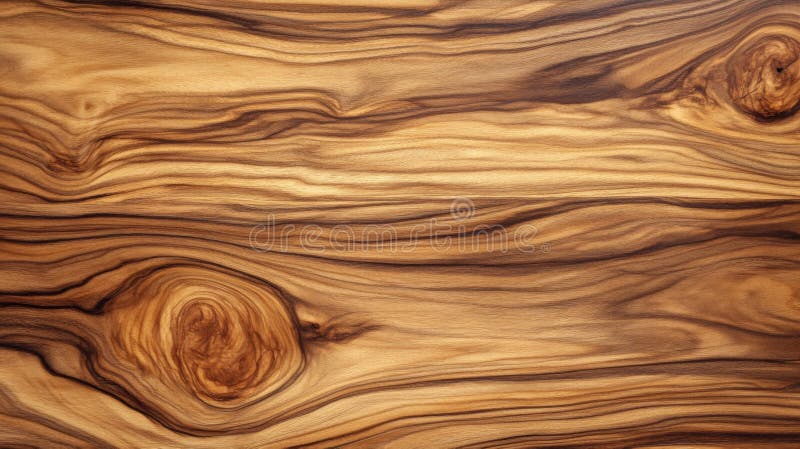 Close-up of Detailed Wood Grain Pattern with Knots Stock Illustration ...