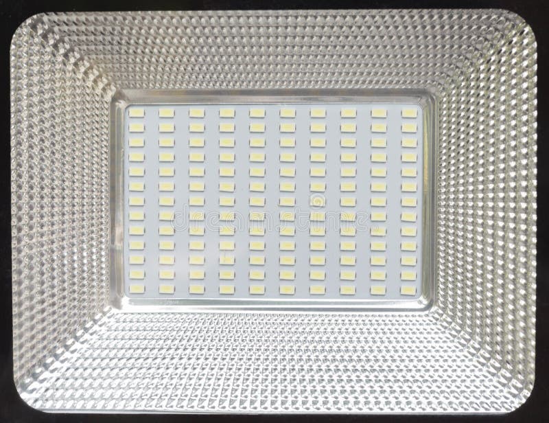 Close Up Details of LED Light Pattern Texture Background Stock Photo ...