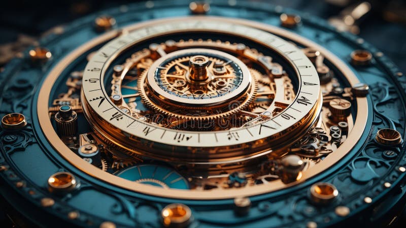 Close Up of Device Close-up. Generative AI. Stock Illustration ...