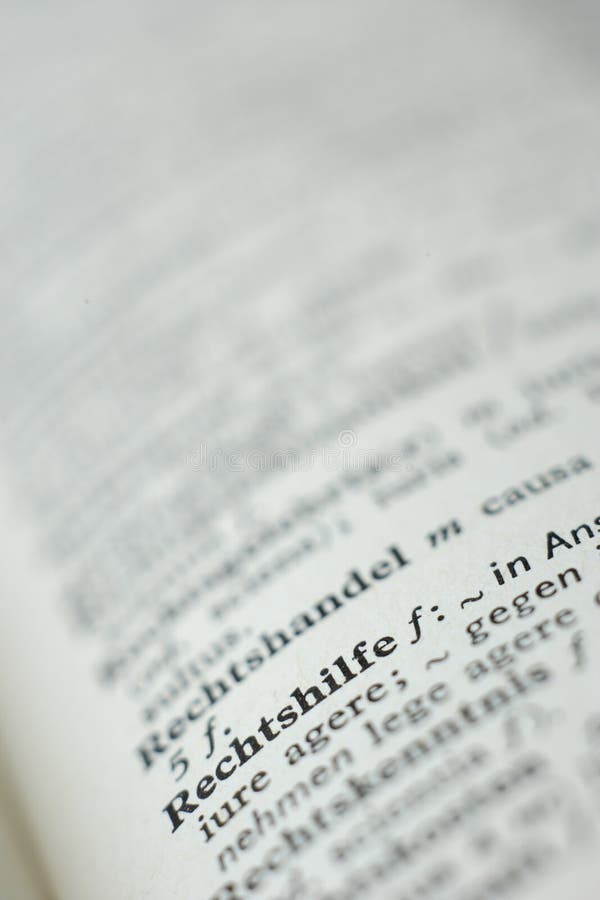Close Up of Dictionary Page Stock Image - Image of close, legal: 57177953