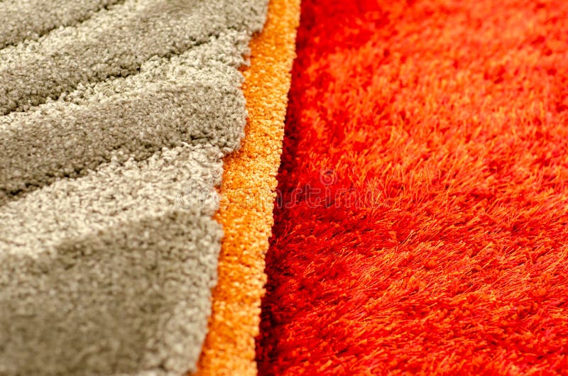 Close-up of Different Colored Carpet Stock Photo - Image of carpet ...