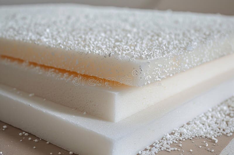 Different Density Memory Foam Mattress Layers with Memory Foam Flakes ...