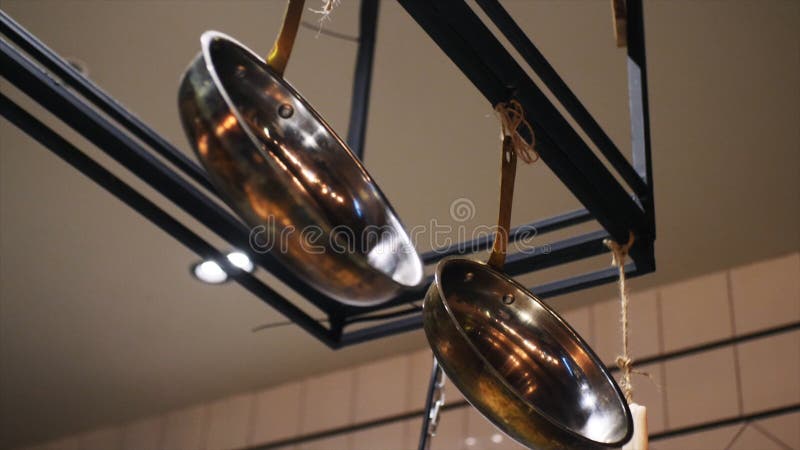 Close-up of Different Kitchen Utensils in the Restaurant or Cafe ...