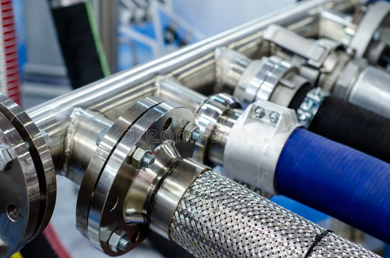 Close Up of Different Water Hose Stock Photo - Image of filter, pipe ...