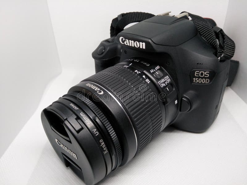 Close-up of Digital Camera on White Background. Editorial Photography ...