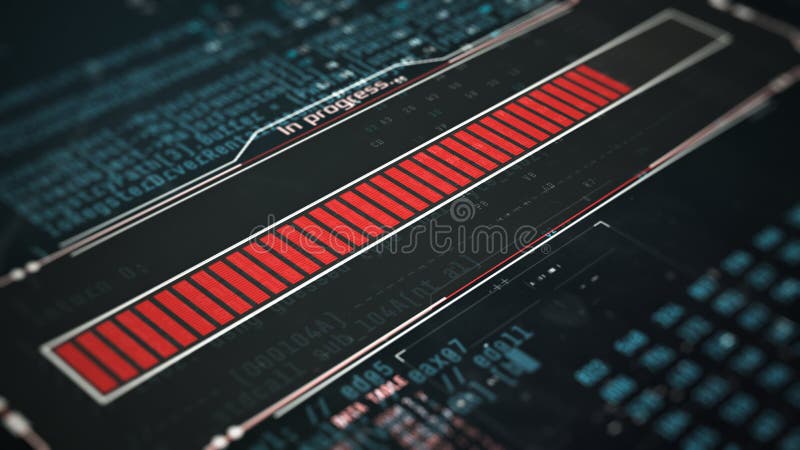 Loading bar stock illustration. Illustration of loading - 267280960