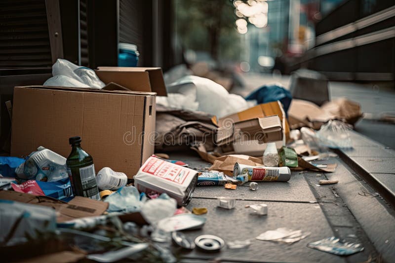 Discarded Packaging Stock Illustrations – 109 Discarded Packaging Stock ...