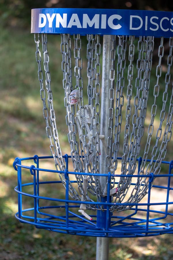 Close Up Disk Golf in Public Park Stock Photo - Image of throwing ...