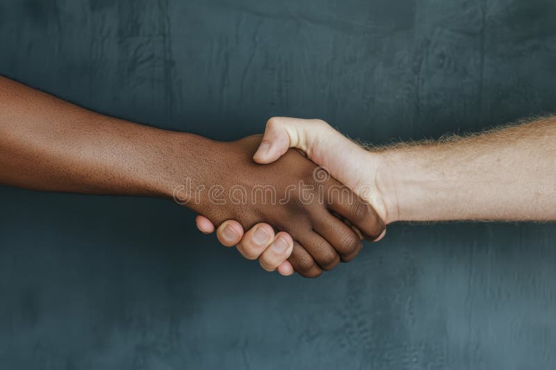Close-Up of Diverse Hands Shaking Symbolizing Unity and Collaboration ...